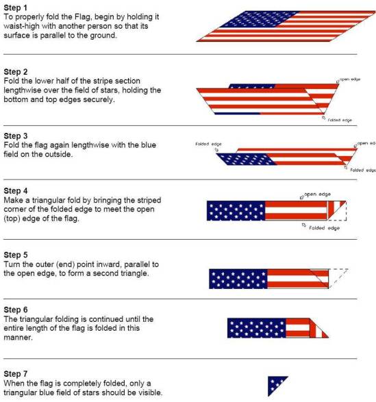 How to Treat an American Flag | The Lone Girl in a Crowd