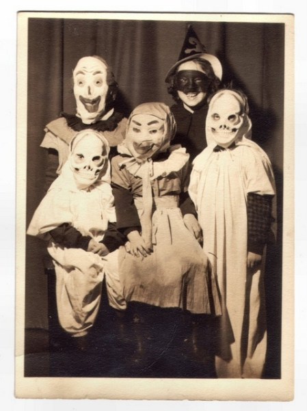The Dark Scary World of Vintage Halloween Costumes | The Lone Girl in a ...