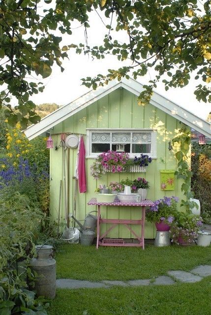 The Quaint Gardening World of Greenhouses and Garden Sheds | The Lone ...