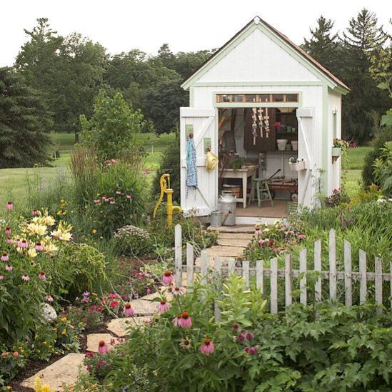 The Quaint Gardening World of Greenhouses and Garden Sheds | The Lone ...