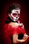 Calaca Inspired Dia de los Muertos Costumes | The Lone Girl in a Crowd