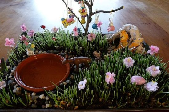 The Springtime World of Miniature Easter Gardens | The Lone Girl in a Crowd