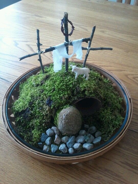 The Springtime World of Miniature Easter Gardens | The Lone Girl in a Crowd