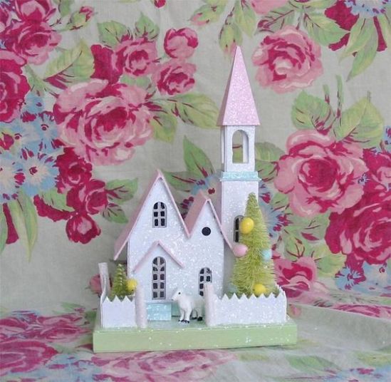 The Pastel World of Easter Village Houses | The Lone Girl in a Crowd