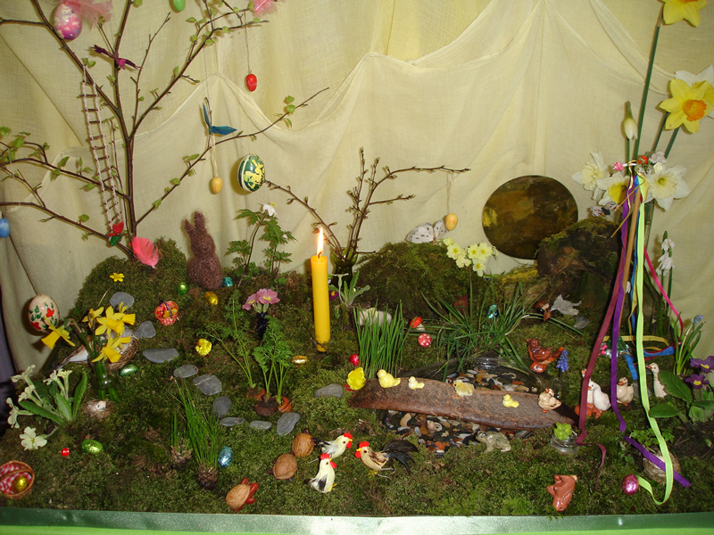 The Springtime World of Miniature Easter Gardens | The Lone Girl in a Crowd